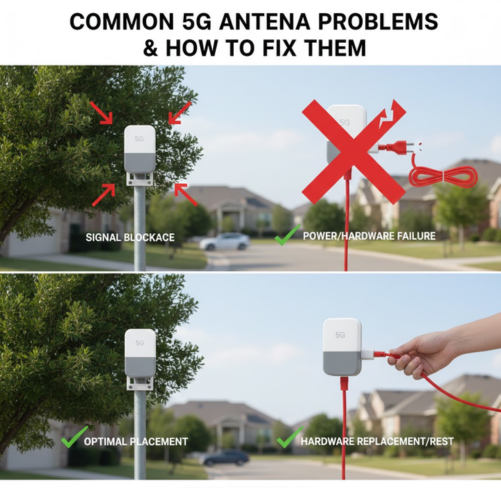 Common 5G Antenna Problems and How to Fix Them